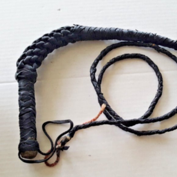 UNBRANDED | Other | Vintage Leather Flogger Bull Whip Cosplay Playtime ...